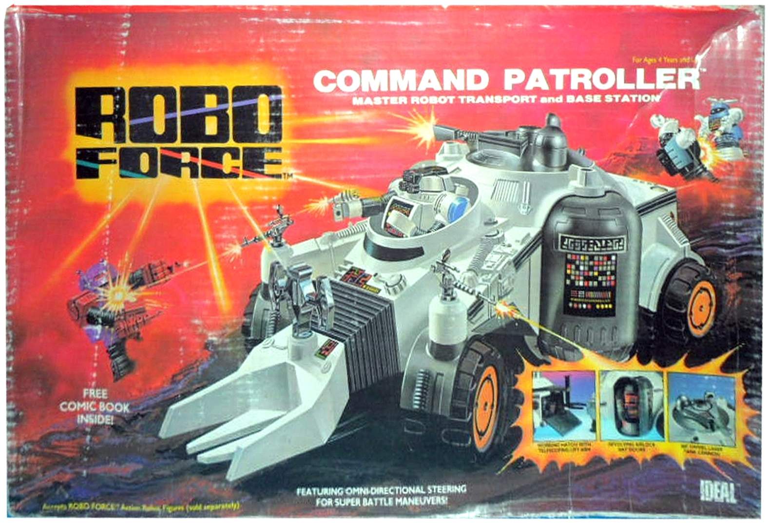 Command Patroller - Master Robot Transport - The Old Robot's Web Site