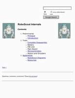RoboScout Personal Robots - The Old Robot's Web Site