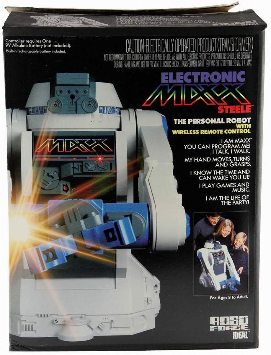 Maxx Steele Robot by CBS Toys - The Old Robot's Web Site
