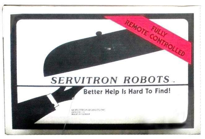 Inflateable Remote Control Servitron Robot - The Old Robots Web Site