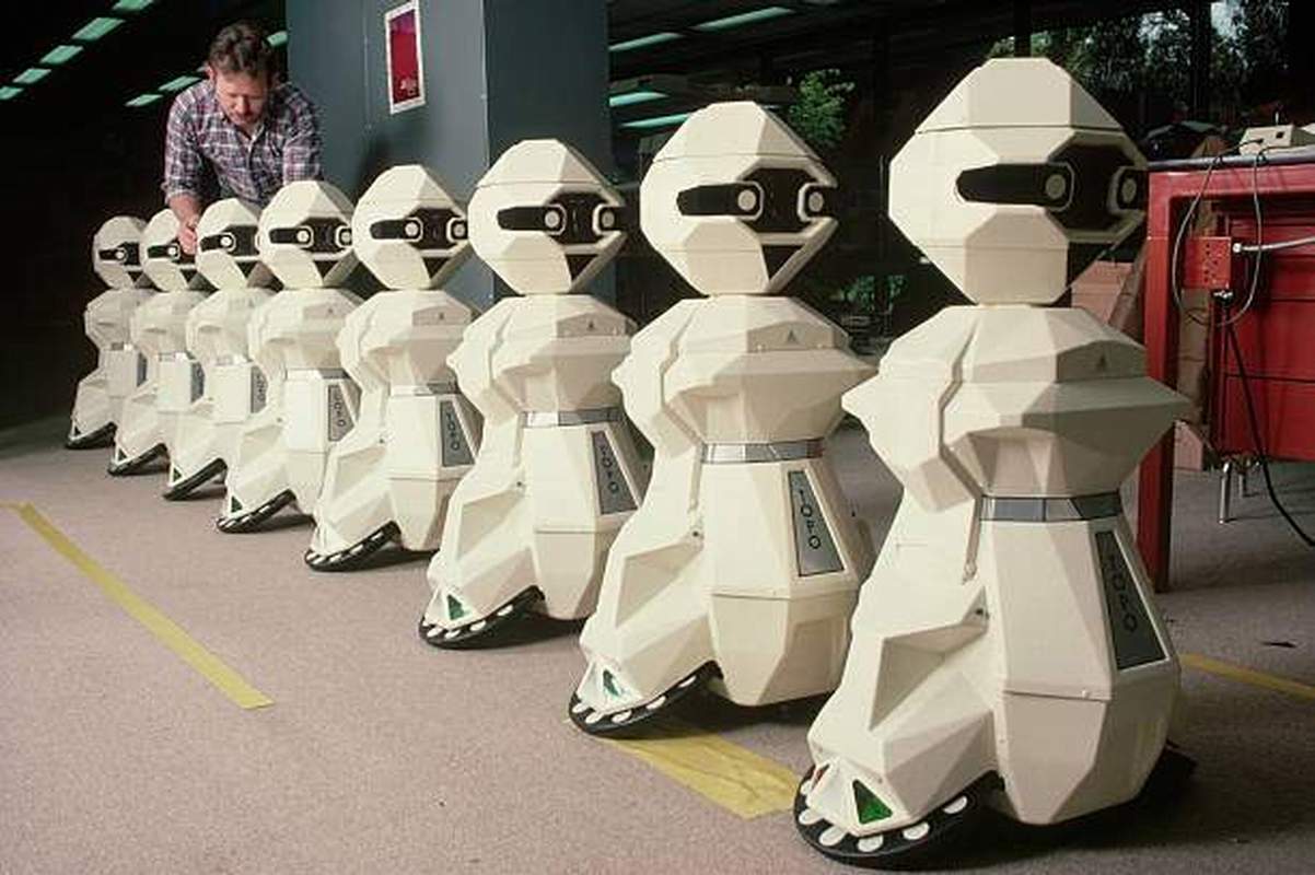 Atari, Androbot Topo and BOB Robots - The Old Robot's Web Site