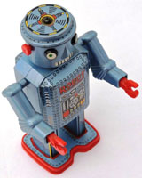 1984 Antique Robot R-35 by Masudaya - The Old Robots Web Site