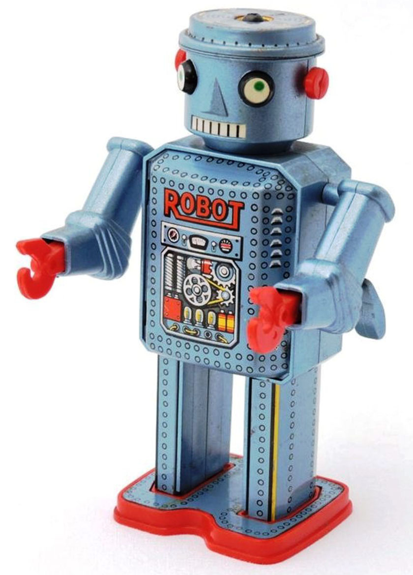 1984 Antique Robot R-35 by Masudaya - The Old Robots Web Site
