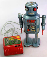 1984 Antique Robot R-35 by Masudaya - The Old Robots Web Site