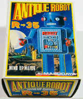 1984 Antique Robot R-35 by Masudaya - The Old Robots Web Site