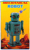 1984 Antique Robot R-35 by Masudaya - The Old Robots Web Site