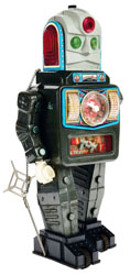 Rocket Man Robot in Space Armour by ALPS - The Old Robots Web Site