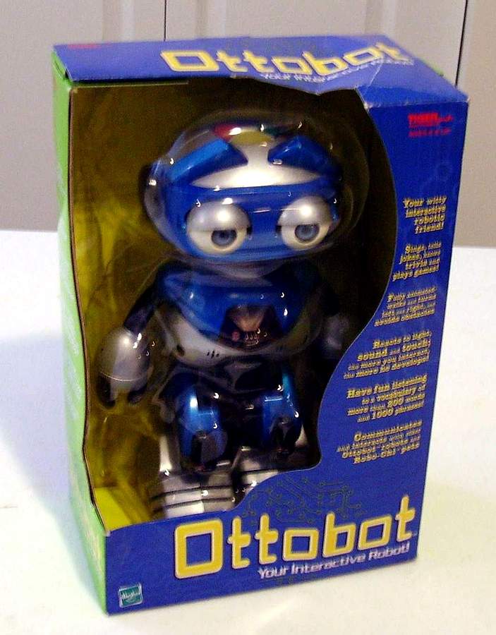 Ottobot Made by Tiger Electronics - The Old Robot's Web Site