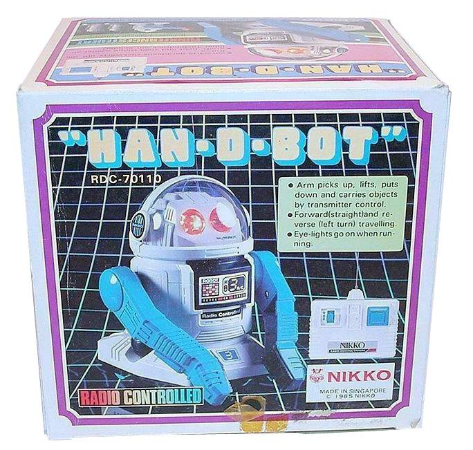 HAN-D-BOT Robot by Nikko - The Old Robot's Web Site