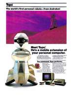 Androbot Topo and BOB Robots - The Old Robot's Web Site