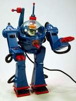 Dexter's Laboratory Walking Robot by Trendmasters - The Old Robots Web Site
