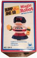Micro Chip Robot - Bump n' Go Robot by New Bright - The Old Robots Web Site