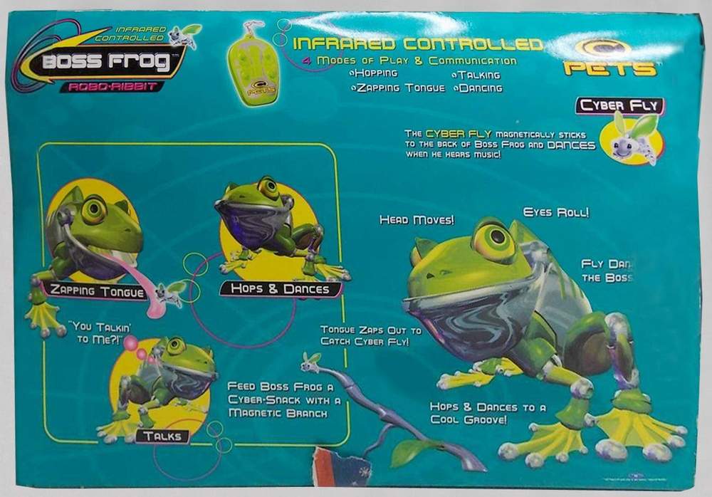 Boss Frog Robo-Ribbit by C PETS - The Old Robots Web Site