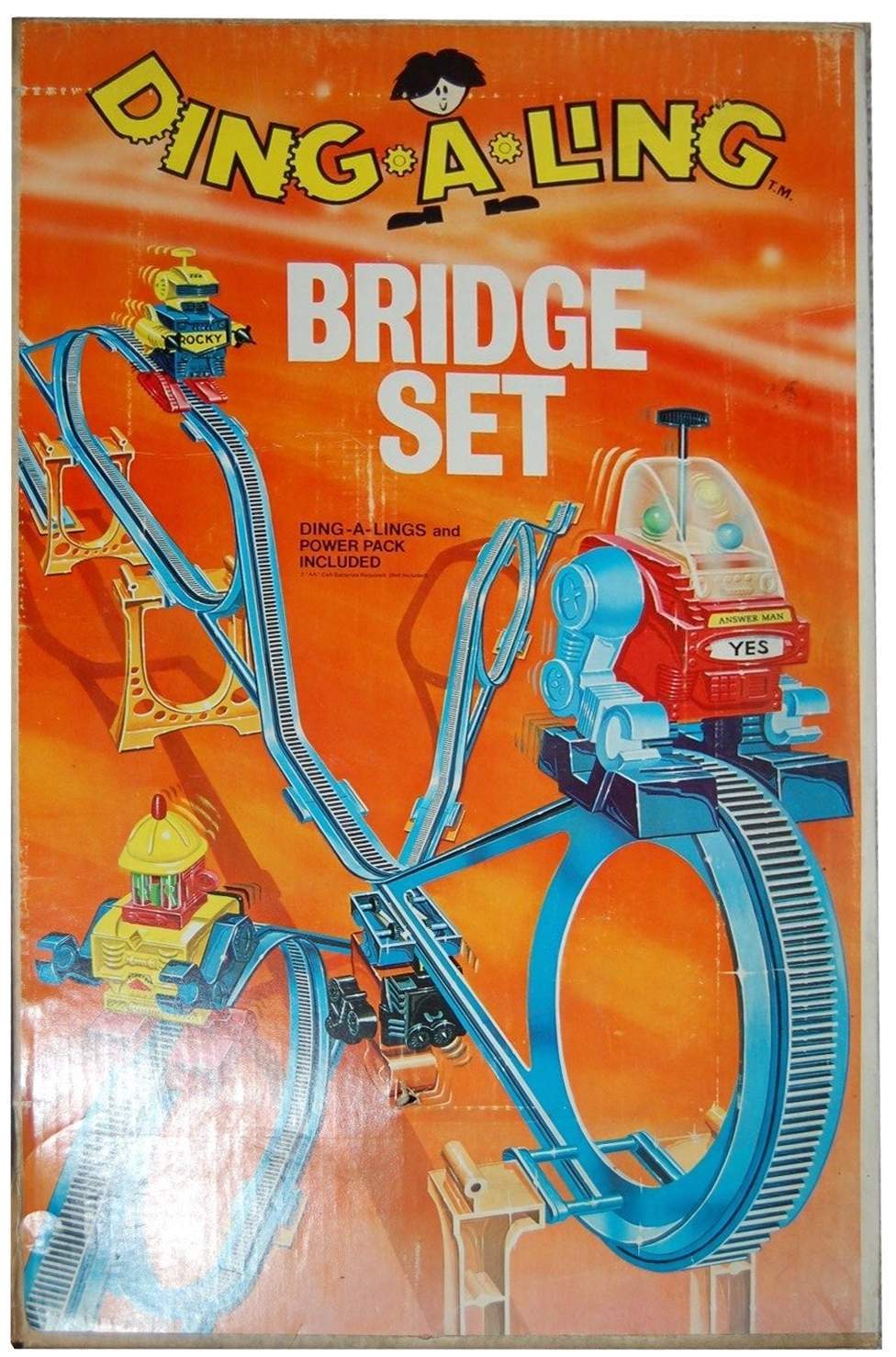 Ding-A-Ling Robot by Topper Toys - The Old Robots Web Site