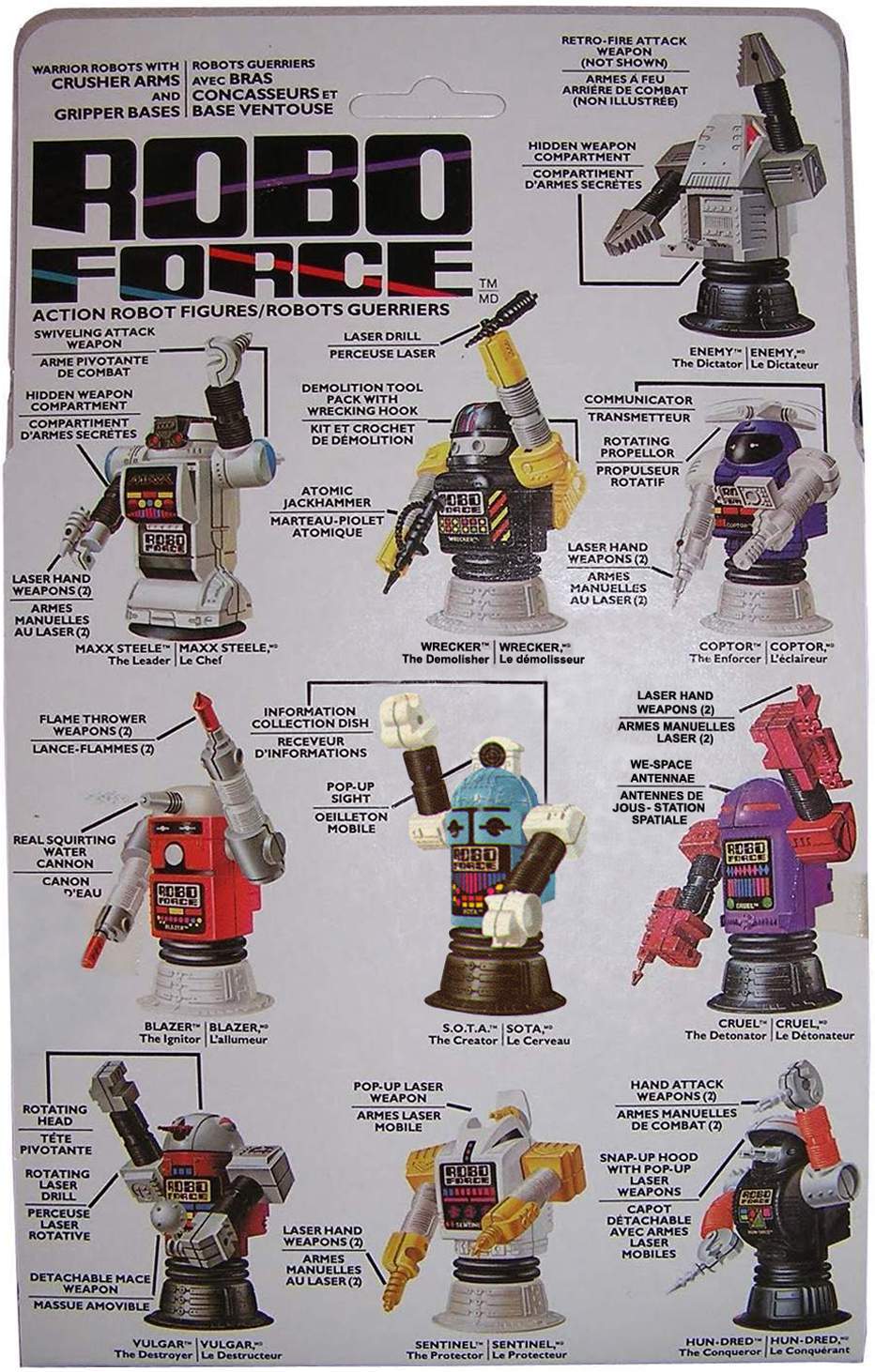 Maxx Steele The Leader by CBS Toys - The Old Robots Web Site